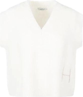 H&eacute;st H&eacute;st, Femme, Pulls, Blanc, Taille: 40 FR Pernille Vest