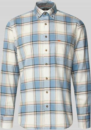 Fynch-Hatton Regular Fit Freizeithemd mit Button-Down-Kragen