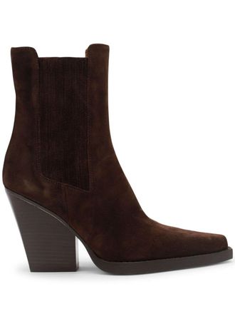 PARIS TEXAS bottines Dallas 90 mm - Marron