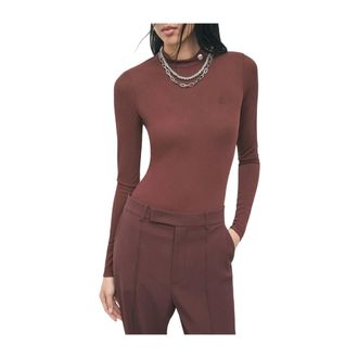 Patrizia Pepe Body - Femme - Tops - Brun - Taille: 38 FR