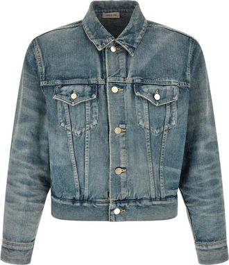 Fear of God Homme, Vestes, Bleu, Taille: L Japanese Selvedge Classic Trucker Jacket