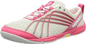 Merrell Damen Road Glove Dash 2 Outdoor Fitnessschuhe, Mehrfarbig (Grey/PINK), 42 EU