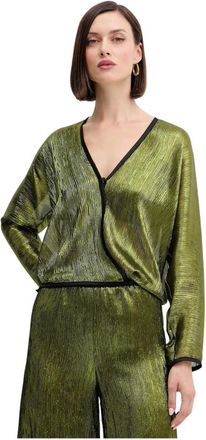 Forte_Forte Femme, Blouses et Chemises, Vert, Taille: 38 FR Chemise