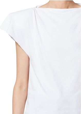 Isabel Marant T-shirt asym&eacute;trique Sebani en coton biologique
