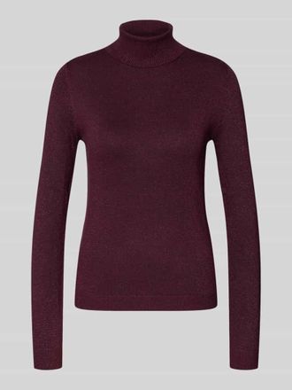 Vero Moda Slim Fit Rollkragenpullover aus Viskose-Mix Modell HAPPYSHINE