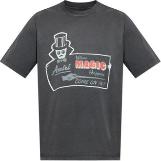 Amiri t-shirt Magic en coton - Noir