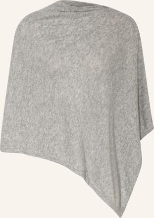 Rosemunde Poncho Mit Cashmere grau