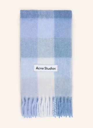 Acne Studios Schal Mit Alpaka blau