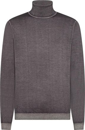 Sun 68 Homme, Pulls, Gris, Taille: 2XL Turtle Sweater Vintage L/S