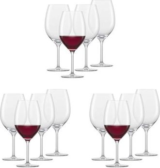 Schott Zwiesel Bordeaux Rotweinglas For You (4er-Set), zeitlose Bordeauxgl&auml;ser f&uuml;r Rotwein, sp&uuml;lmaschinenfeste Tritan-Kristallgl&auml;ser, Made in Germany (Art.-Nr. 12186