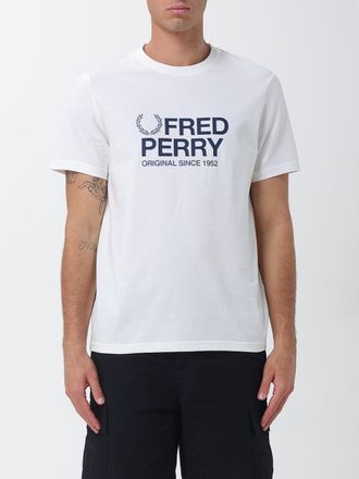 Fred Perry T-Shirt Herren Farbe Wei&szlig;