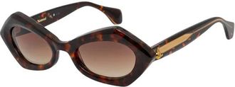 Vivienne Westwood Lunettes de soleil - Femme - Accessoires - Brun - Taille: 51 MM