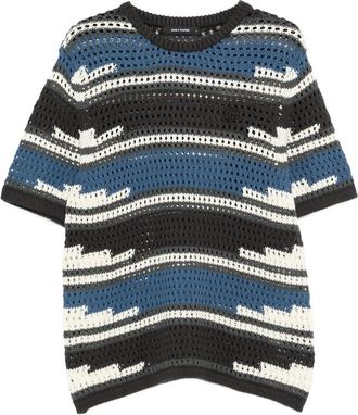 Daily Paper Clothing Striped Knit Sweater