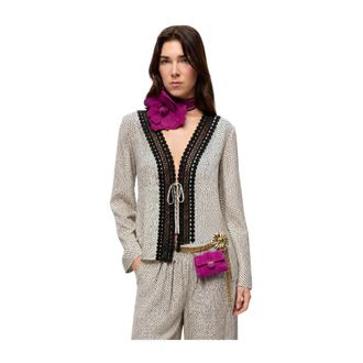 Pinko Pinko, Femme, Pulls, Multicolore, Taille: 38 FR Blusa Brodiea Lunares