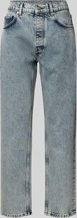 Anine Bing Straight Fit Jeans aus reiner Baumwolle