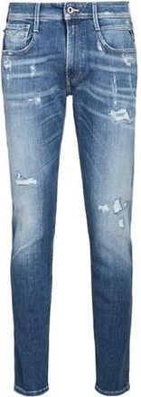 Replay Wiederholung - Jeans in gemischter Baumwolle zerrissen - blau