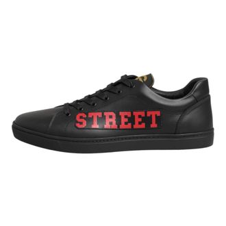 Dolce & Gabbana Low-top Sneakers - - Shoes - Herren - Schwarzk - 44 1/2 EU