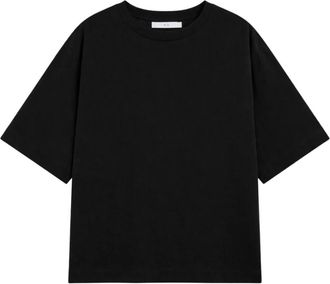 Iro Iro, Femme, Tops, Noir, Taille: 40 FR T-shirt &agrave; manches courtes