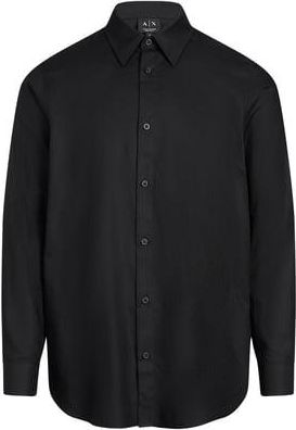 A|X Armani Exchange Chemise logotyp&eacute;e en coton