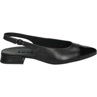 Paul Green Schwarze Sling-back Sandale - - Shoes - Damen - Schwarzk - 37 1/2 EU