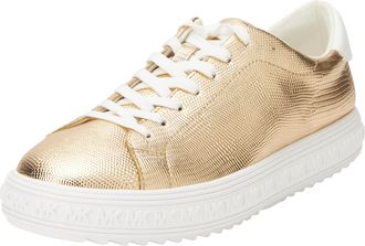 Michael Kors Damen Grove LACE UP Sneaker, Pale Gold, 38.5 EU(8M)