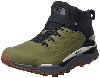 The North Face Homme Vectiv Exploris Mid Chaussure de Marche, Military Olive TNF Black, 44.5 EU