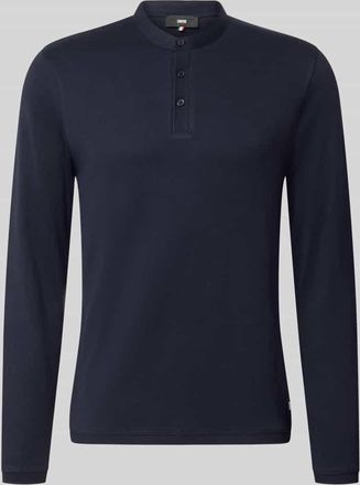 Cinque Longsleeve mit Knopfleiste Modell BADO