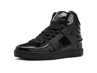 Osiris Clone pour homme, Noir/verni/argent&eacute;, 39.5 EU