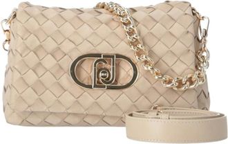 Liu Jo Femme, Sacs, Beige, Taille: ONE Size LaPuffy Woven Shoulder Bag
