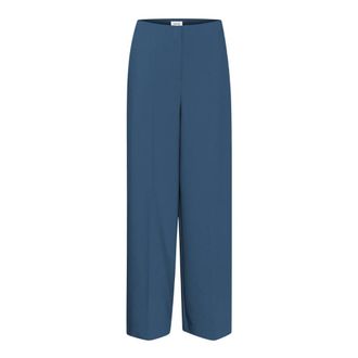 Soaked In Luxury SLCorinne Weite Lange Hose - - Trousers - Damen - Blau - M