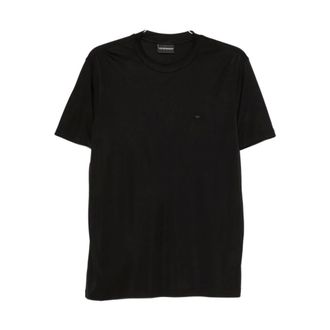 Emporio Armani Homme, Tops, Noir, Taille: XL T-Chemises