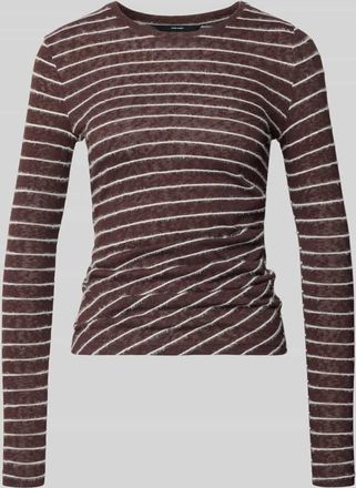 Vero Moda Langarmshirt mit seitlicher Raffung