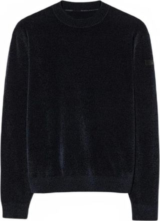 Roberto Ricci Design Pull en maille Velvet - Homme - Pulls - Bleu - Taille: 2XL