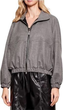 Pinko Pinko, Femme, Vestes, Gris, Taille: 36 FR Consuelo Jacket