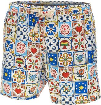 MC2 Saint Barth Homme, Maillots de bain, Multicolore, Taille: XL Lighting 70 Swim Shorts