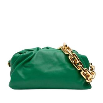 Bottega Veneta Pre-owned Chain Pouch - - Pre-owned - Damen - Gr&uuml;n - ONE SIZE