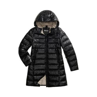 Blauer Adelaide Langer Mantel - - Jackets - Damen - Schwarzk - 2XL