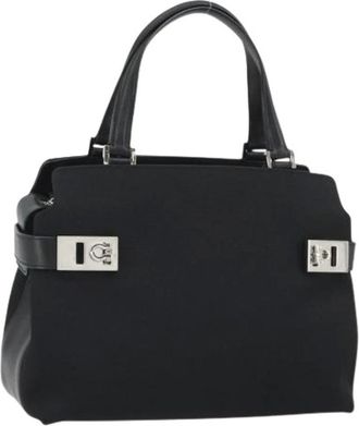 Ferragamo Sac &agrave; main Pre-owned - Femme - Pre-owned - Noir - Taille: ONE Size