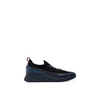 Santoni Baskets &agrave; empi&egrave;cements - Homme - Chaussures - Bleu - Taille: 42 EU