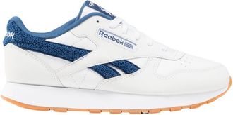 Reebok Unisex Kinder Classic Leather Sneaker,Ftwwht Uniblu Ftwwht,36.5 EU