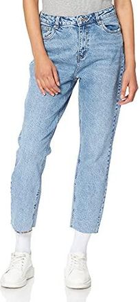 Vero Moda Vero Moda VMBRENDA Jean Coupe Droite pour Femme, Taille Haute, Taille Haute, Bleu Jeans Clair, 31W / 34L