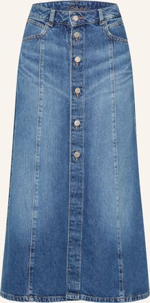 HUGO BOSS Jeansrock blau