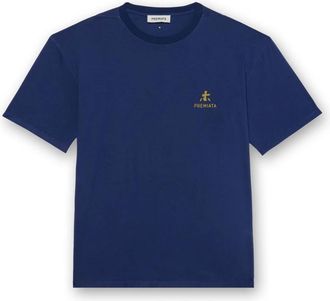 Premiata Homme, Tops, Bleu, Taille: XL T-shirt Oversize