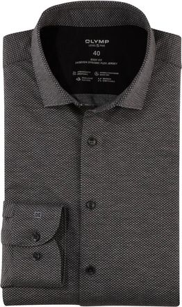 Olymp Olymp, Homme, Chemises, Gris, Taille: S Chemise Level Five 24/Seven