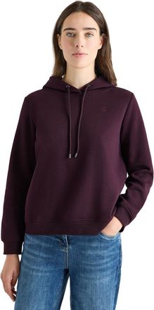 Cecil Damen 3015709 Kapuzen Sweatshirt, Eggplant Red, XXL