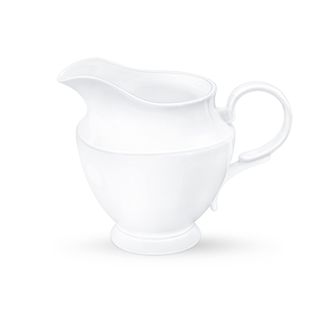 Wilmax England Wilmax | Weiße Kanne | 1,7 L | Krug aus Porzellan für kalte und heiße Getränke | breiter Ausgießer | Hohe Qualität | Für Haushalt, Gastronomie | Teekr