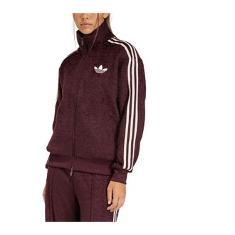 adidas Femme, Sport, Brun, Taille: 40 FR Mohair Firebird Loose Track Top