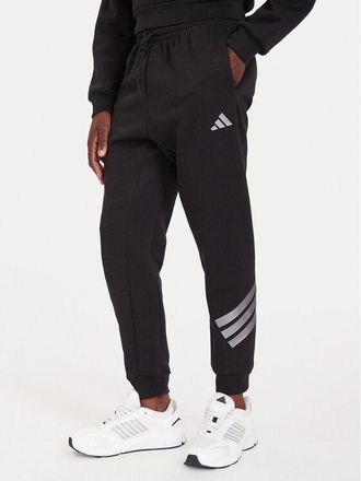 adidas Jogginghose Future Icons 3-Stripes JX1958 Schwarz Regular Fit