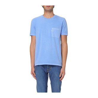 Fay Pocket TShirt Short Sleeve - - Tops - Herren - Blau - S