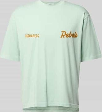 Dsquared2 Loose Fit T-Shirt mit Logo-Stitching